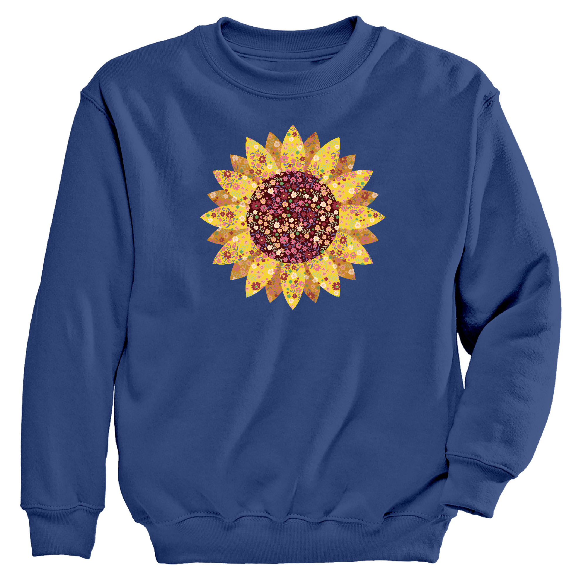Morning Sun Apparel | Ditsy Sunflower Moring Sun CrewNeck Sweatshirt ...