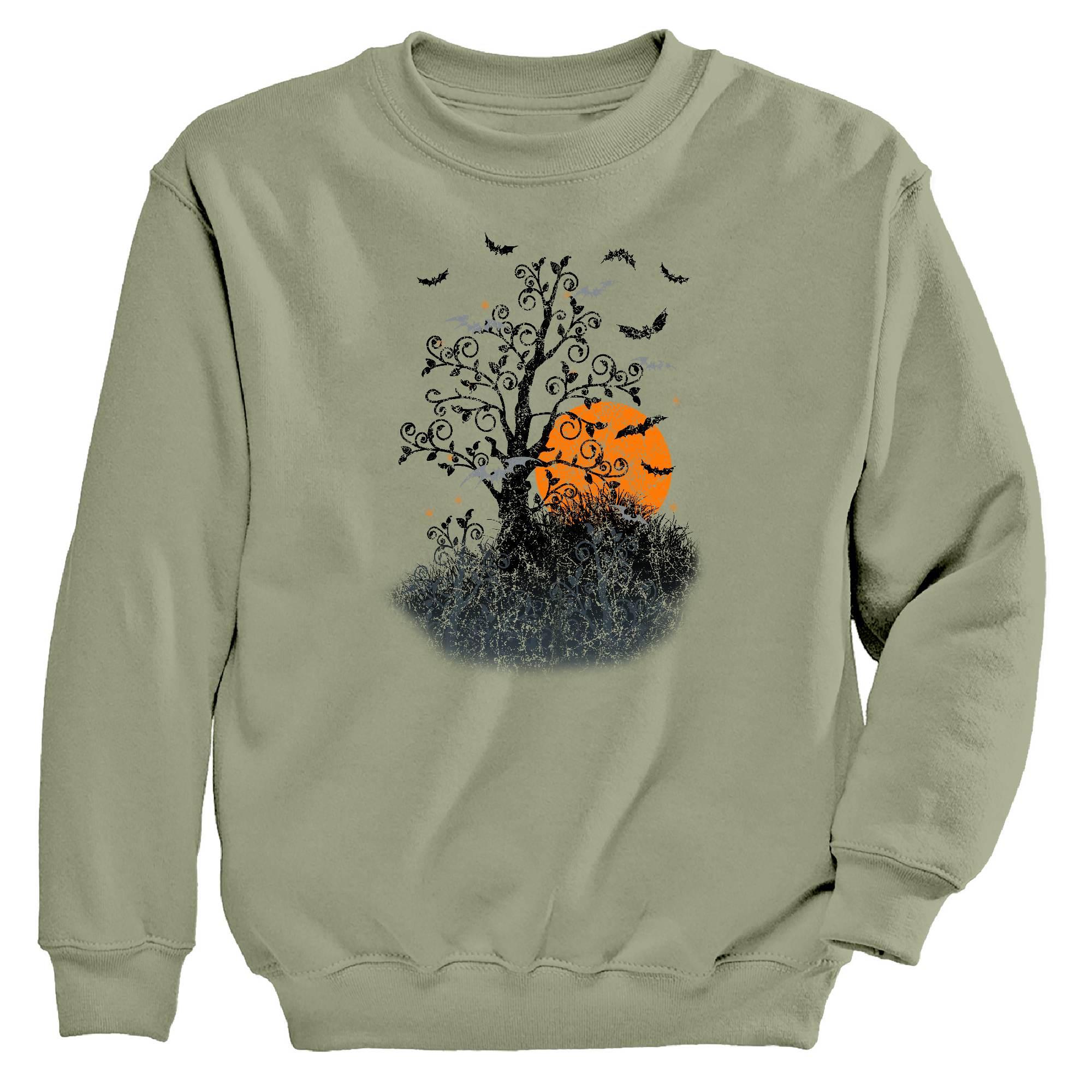 Morning Sun Apparel | Halloween Glow Moring Sun CrewNeck Sweatshirt ...