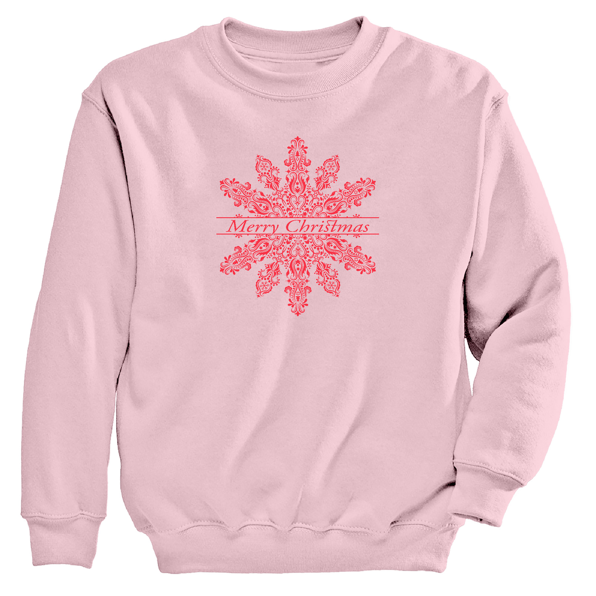 Morning Sun Apparel | Christmas Snowflake Moring Sun CrewNeck ...
